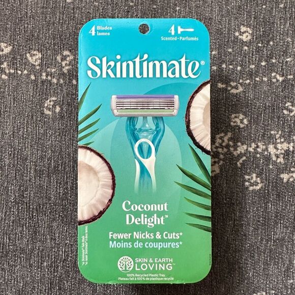 Skintimate | Bath & Body | 525 Skintimate Razors Coconut Delight 4blade ...
